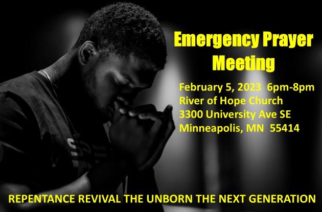 EMERGENCY PRAYER MEETING - Agape First Ministries